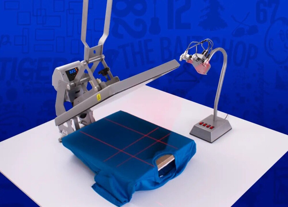 Heat Press Laser Alignment System